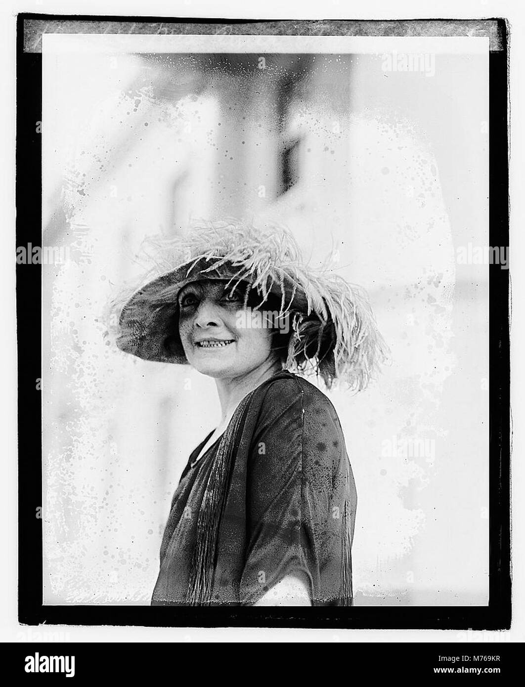 A portrait of Miss Anna, a notable figure from the early 20th century ...
