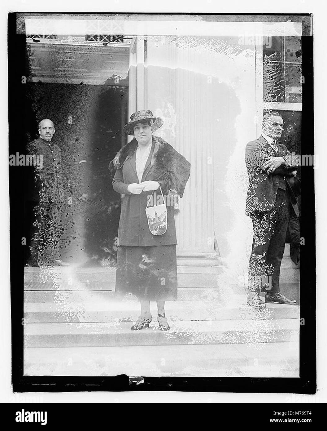 A portrait of Miss Louise Taylor, captured on April 28, 1921, providing ...
