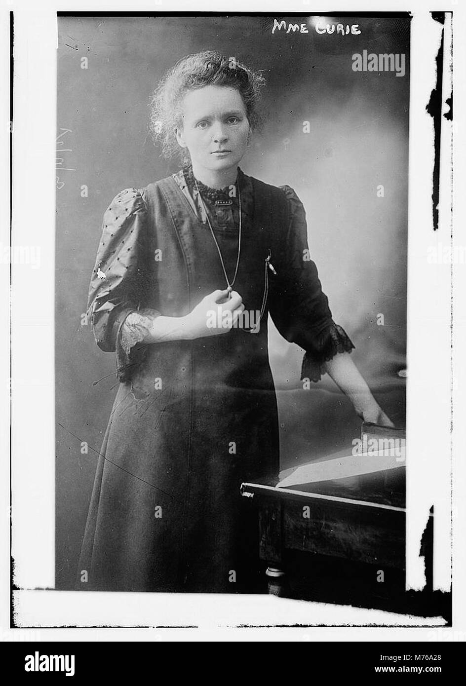 A portrait of Madame Marie Curie, a pioneering scientist and two-time ...