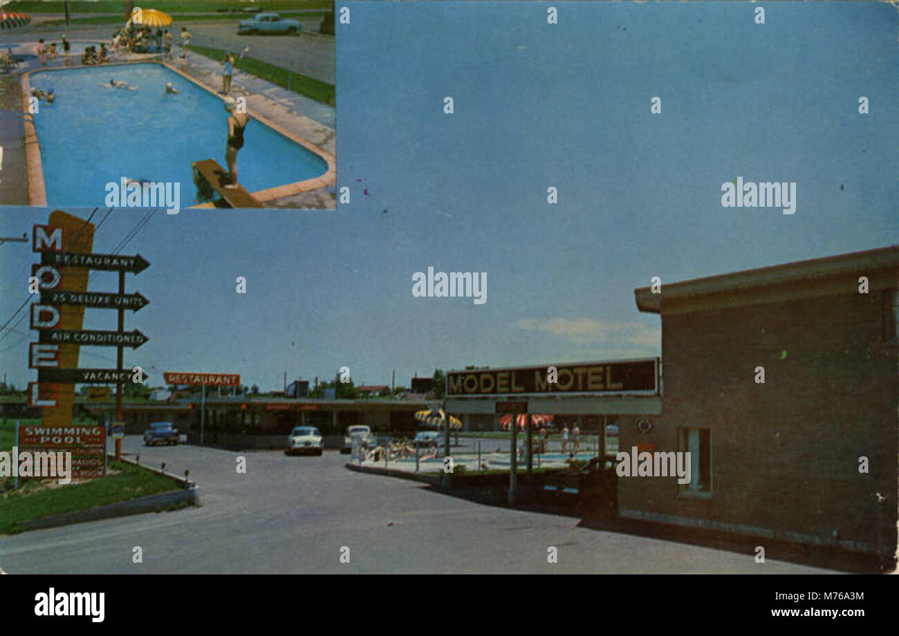 The Model Motel, owned by E.A. Brown and B. Parra, represents an ...