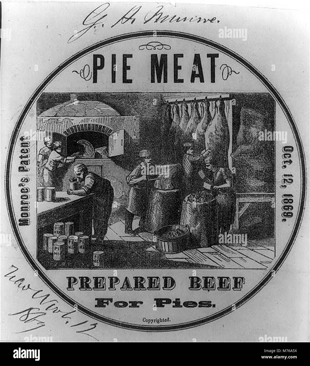 Pie ingredients Black and White Stock Photos & Images - Alamy