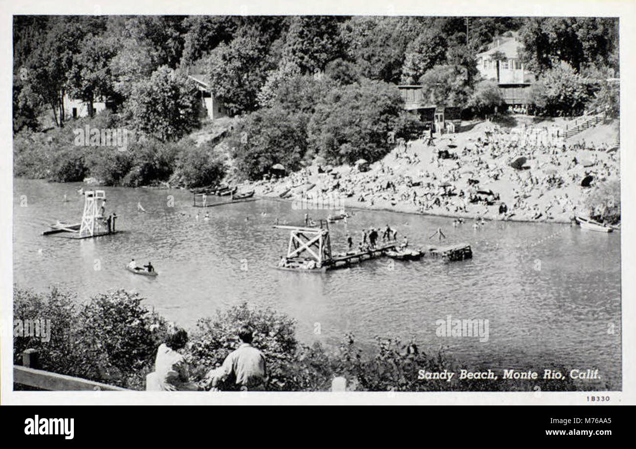 Monte rio beach hi-res stock photography and images - Alamy