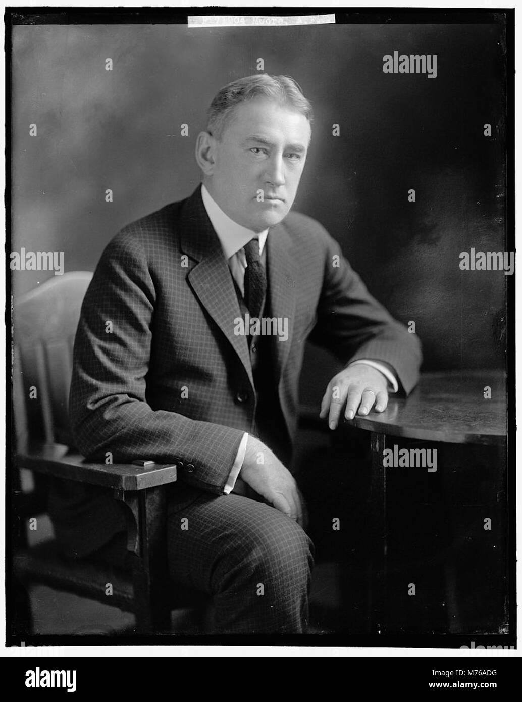 This photograph captures A.F. Moore, an individual in history. The ...