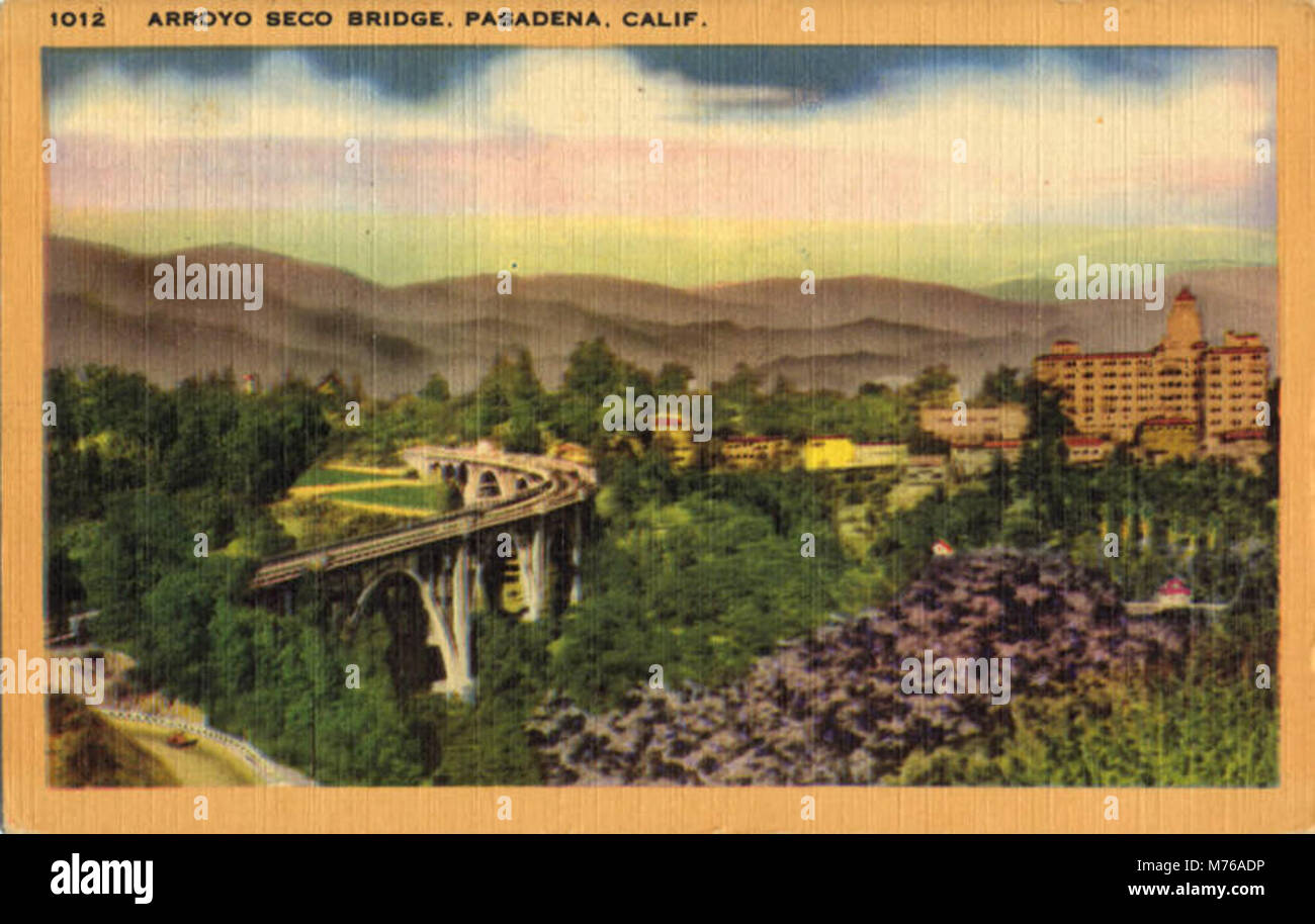 Arroyo seco bridge hi-res stock photography and images - Alamy