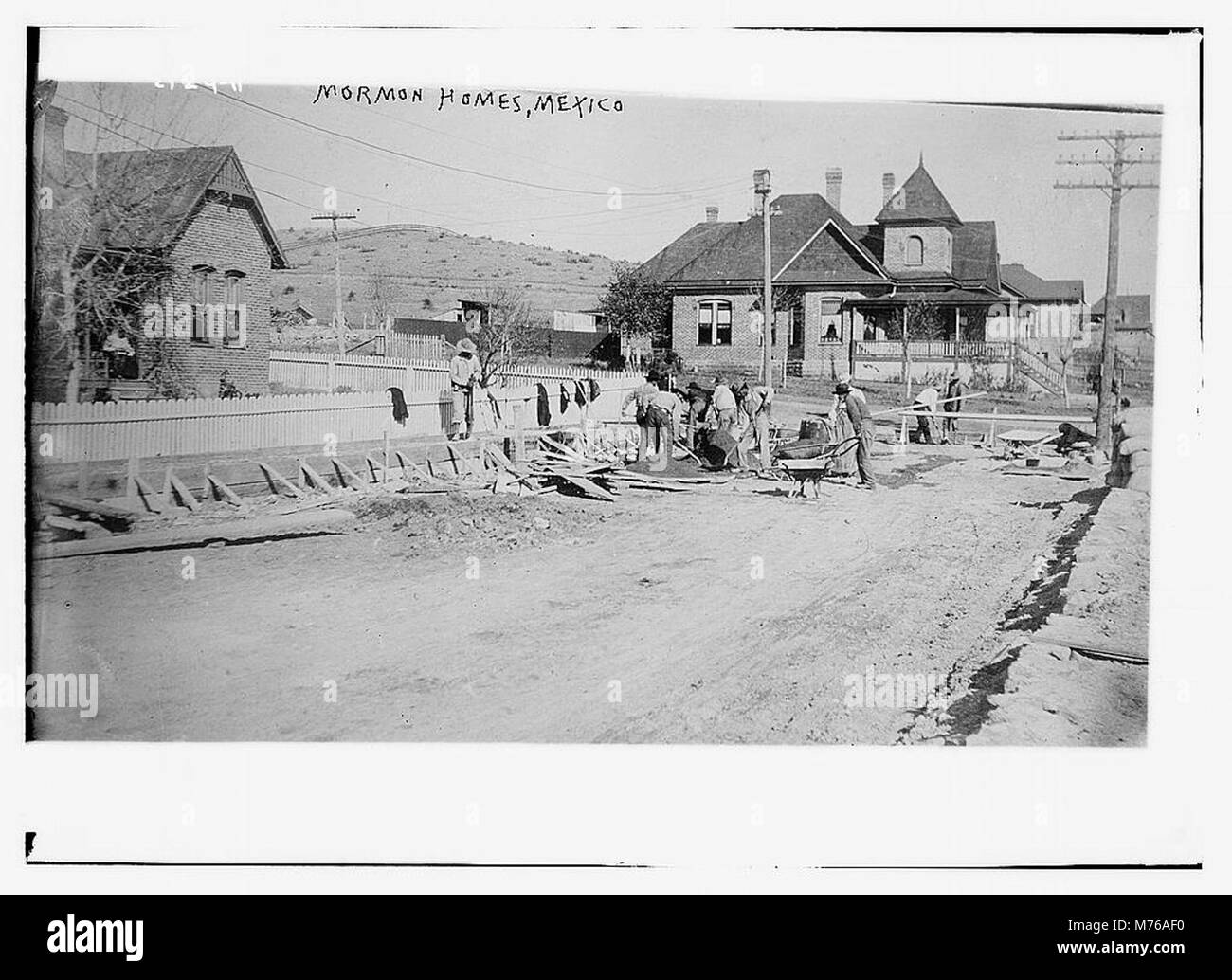 Homes of Mormon settlers in Mexico, highlighting the unique ...