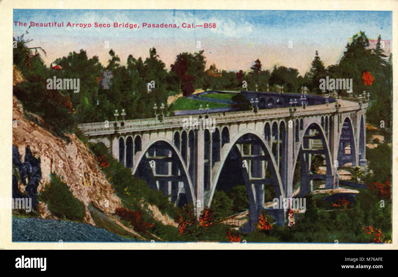 The Arroyo Seco Bridge, an architectural and engineering landmark ...