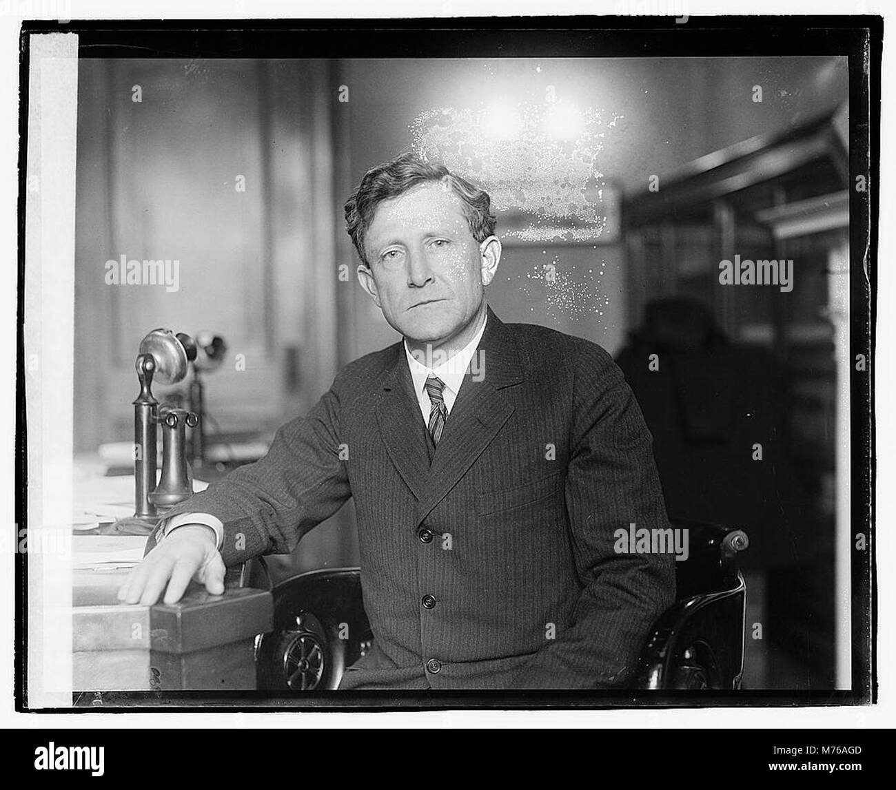 A portrait of Morris Shepherd, a notable figure in U.S. political ...