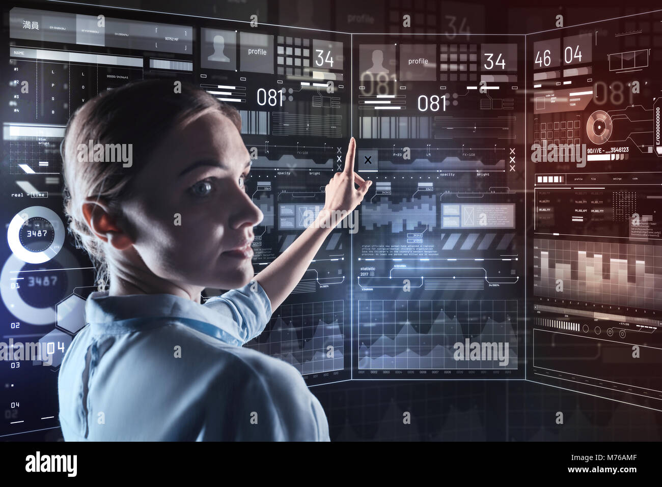 Head pointing device hi-res stock photography and images - Alamy