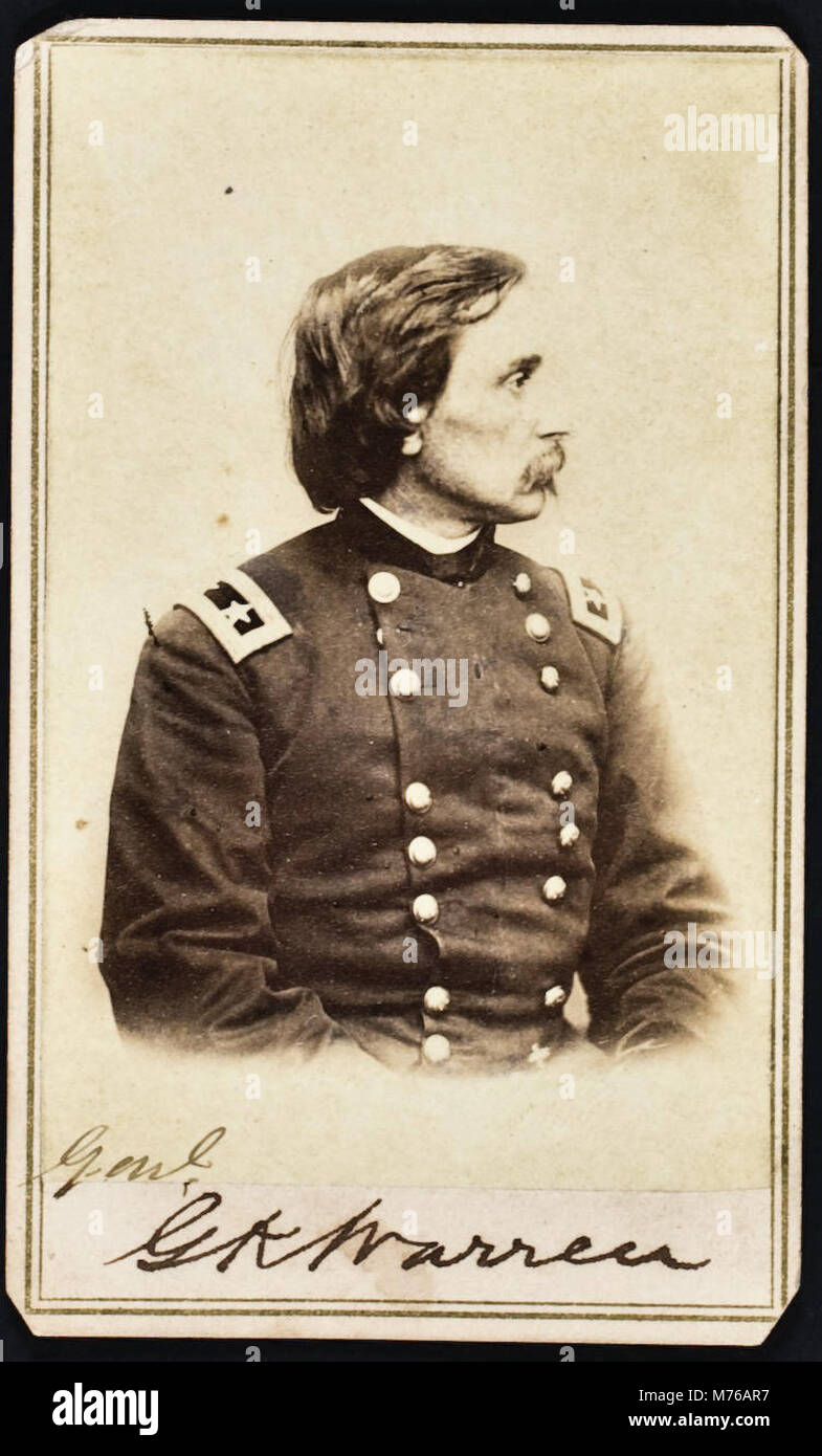 Mounted photograph of General G.K. Warren, ca. 1860s (NBY 17357 Stock ...