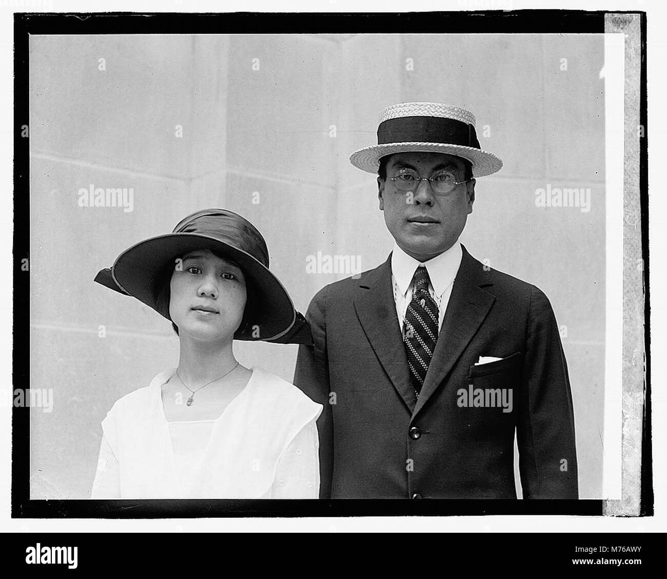 Mr. & Mrs. Renkie Tsuda LOC npcc.06618 Stock Photo - Alamy