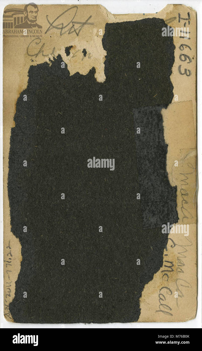 Photograph of Mr. McCall, a historical figure captured in a formal ...