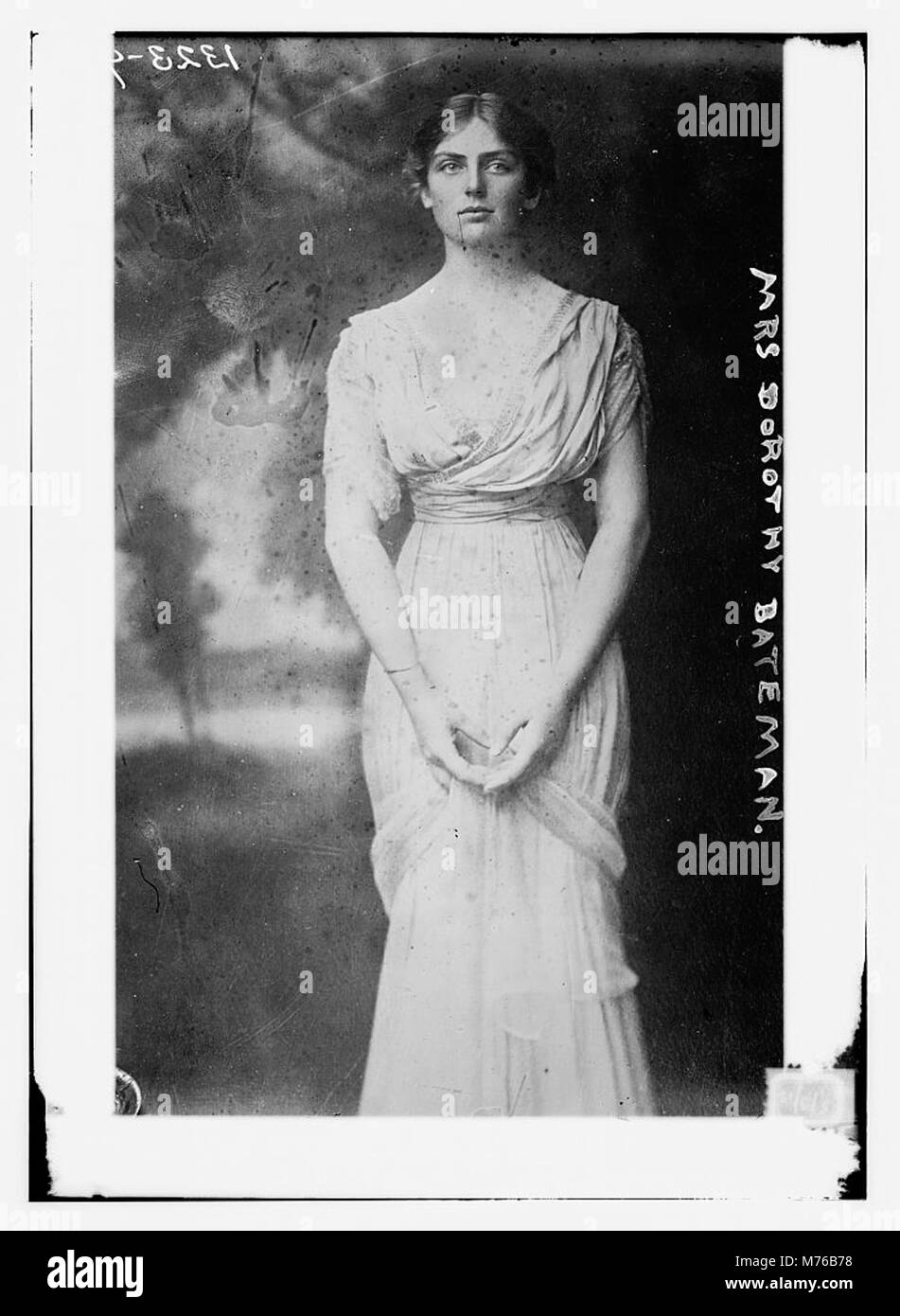 A portrait of Mrs. Dorothy Bateman, captured for historical ...
