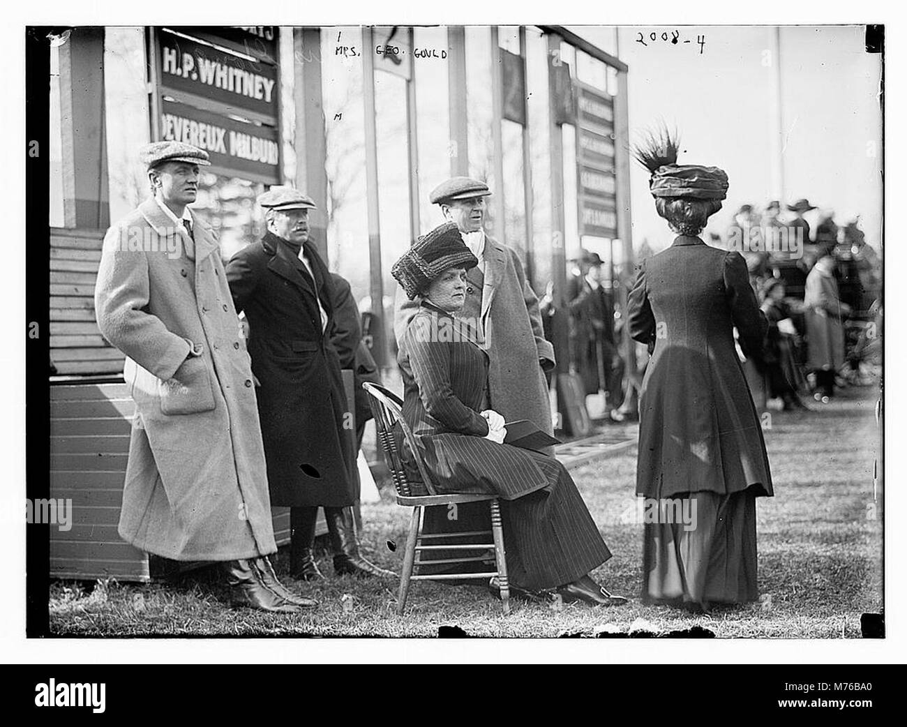 Portrait of Mrs. George Gould, an American socialite and philanthropist ...