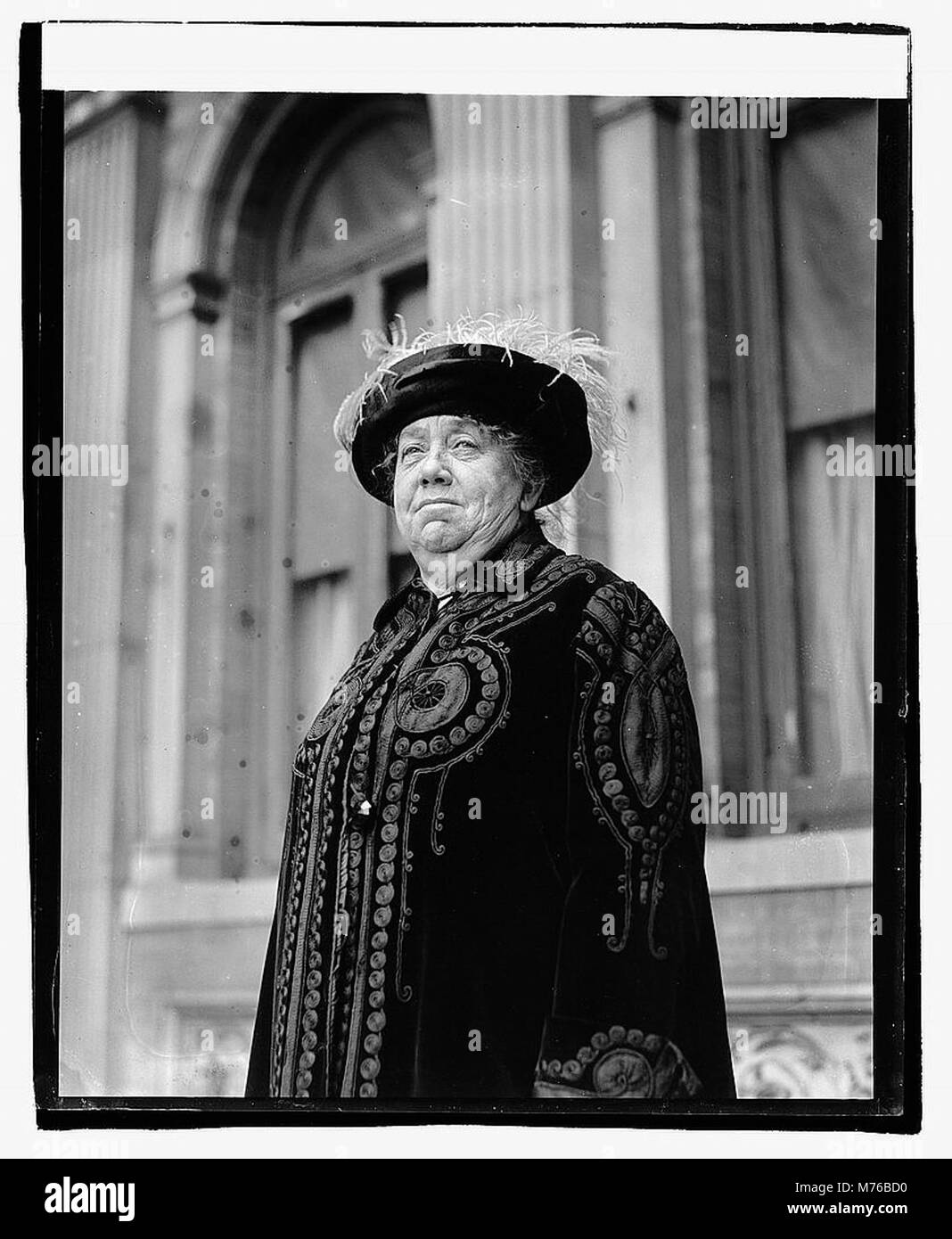 This image shows Mrs. Harris T. Upton, a woman noted for her social or ...