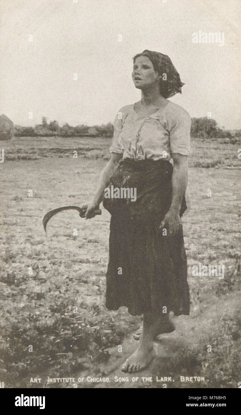 Jules breton the song of the lark hi-res stock photography and images ...