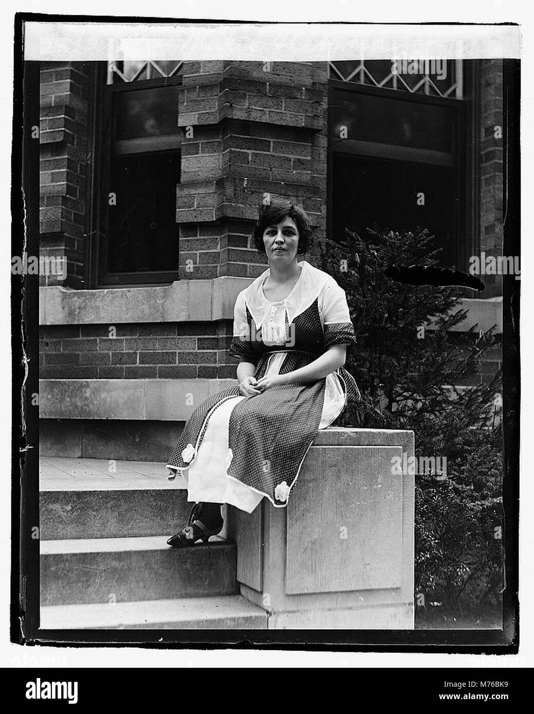 A photograph of Mrs. Morris Morris Sheppard taken on August 11, 1921 ...