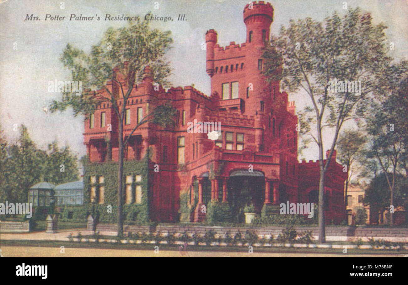 Potter palmer mansion hi-res stock photography and images - Alamy