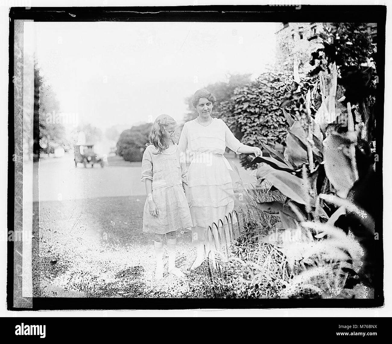 This photograph captures Mrs. Ralph H. Cameron with her daughter ...