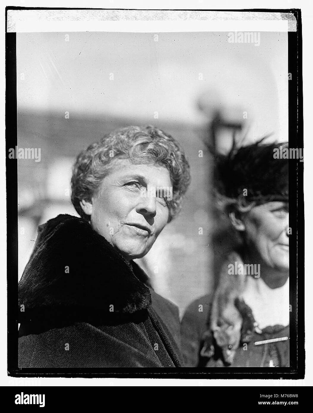 This portrait of Mrs. Warren G. Harding, wife of U.S. President Warren ...