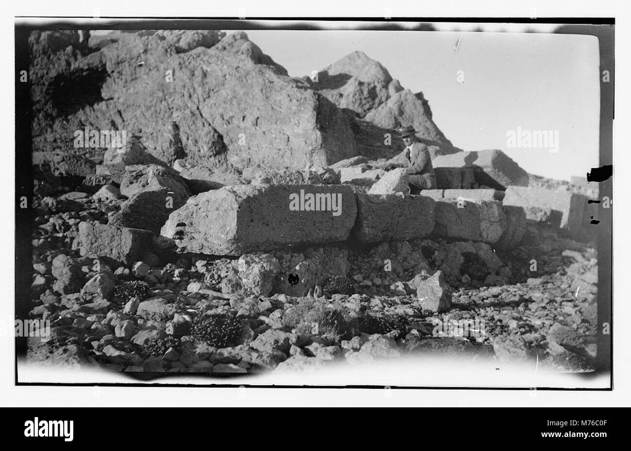 A scenic photograph of Mount Hermon, located at the intersection of ...