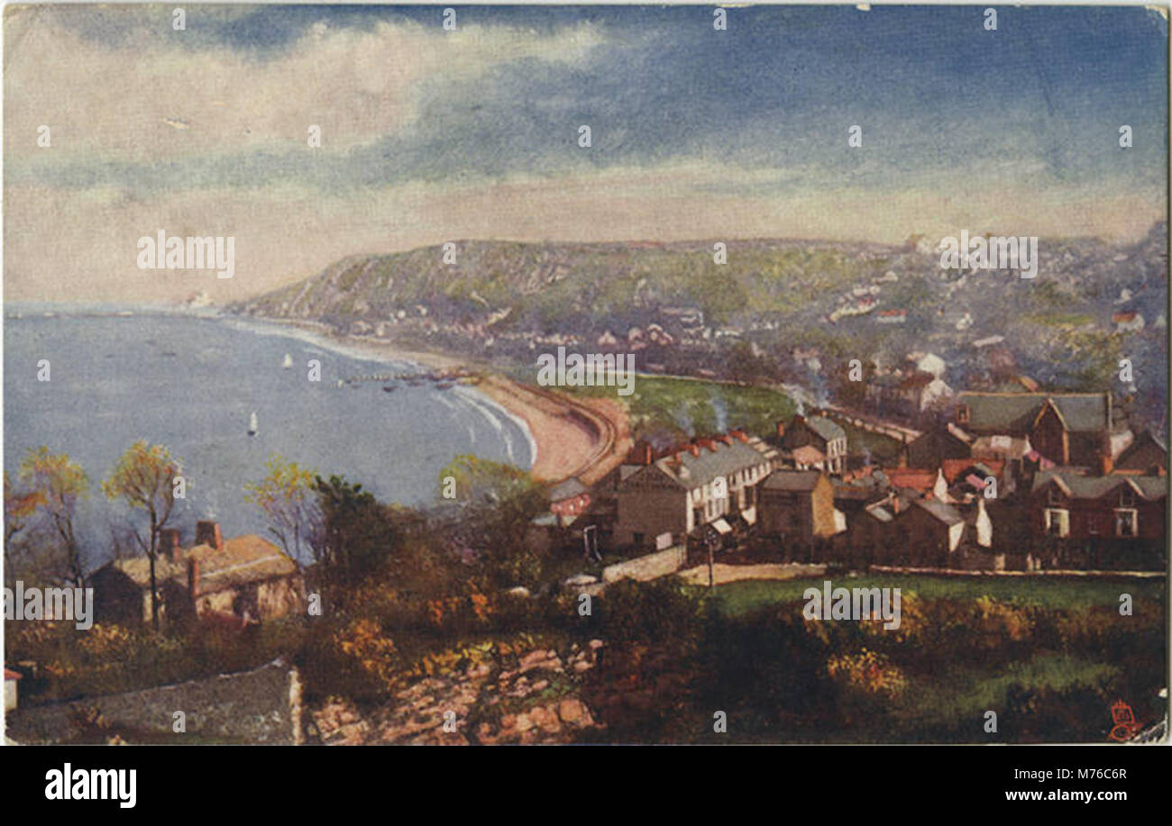 Welsh coastal village mumbles hi-res stock photography and images - Alamy