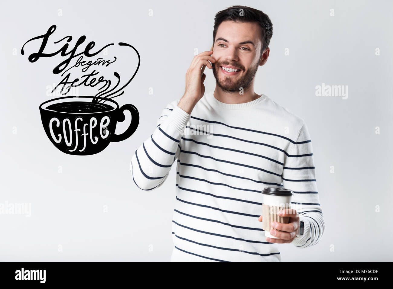 Millennials coffee hi-res stock photography and images - Alamy