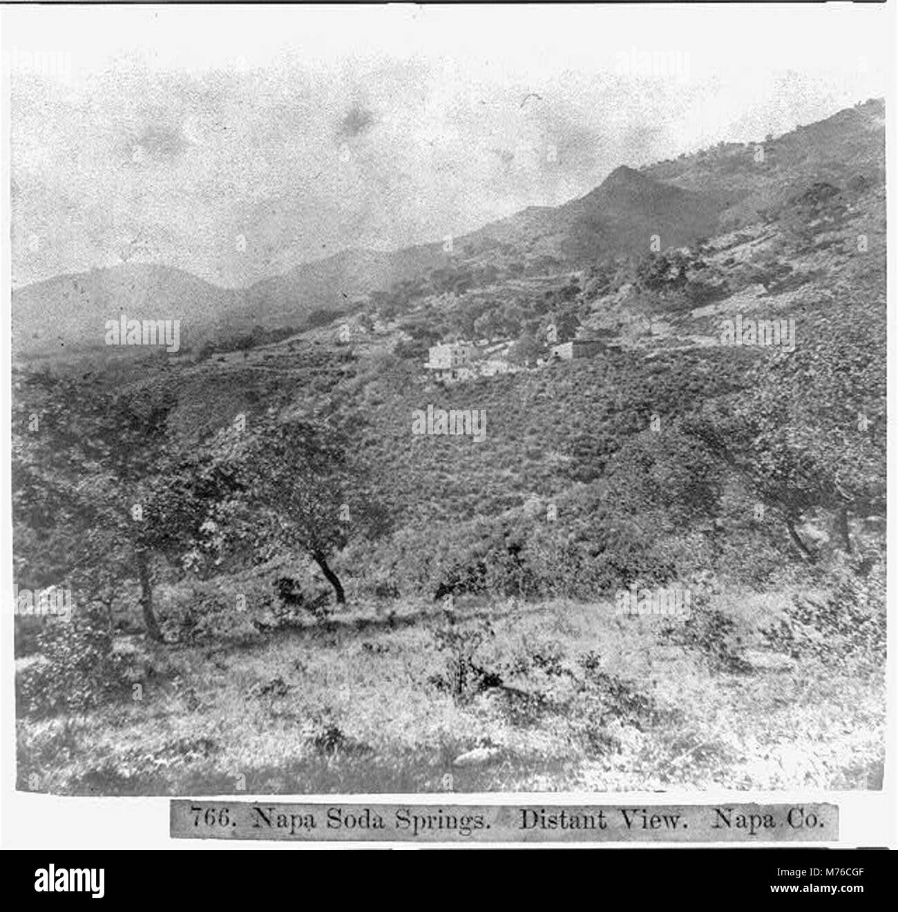 This view of Napa Soda Springs in Napa County highlights the scenic ...