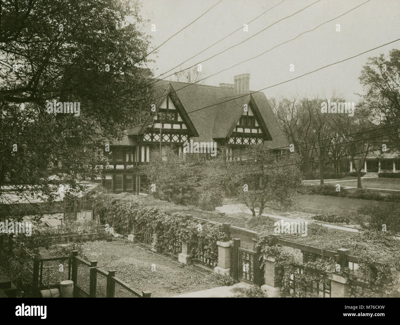 The Nathan G. Moore House, located in Oak Park, Illinois, is an early ...