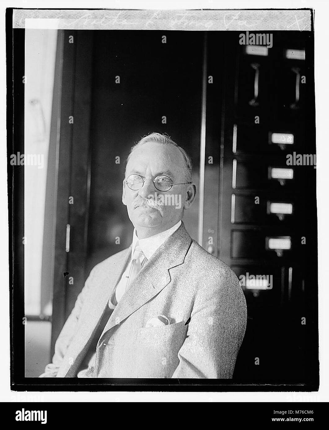 Nathan L. Strong, a notable figure, is featured in this photograph. The ...