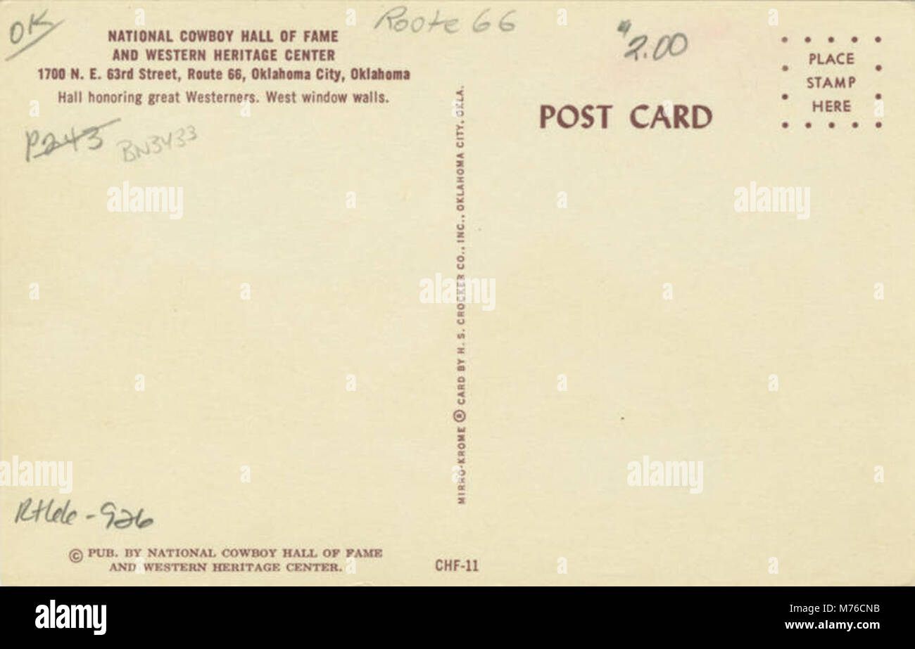 This image shows the National Cowboy Hall of Fame and Western Heritage ...