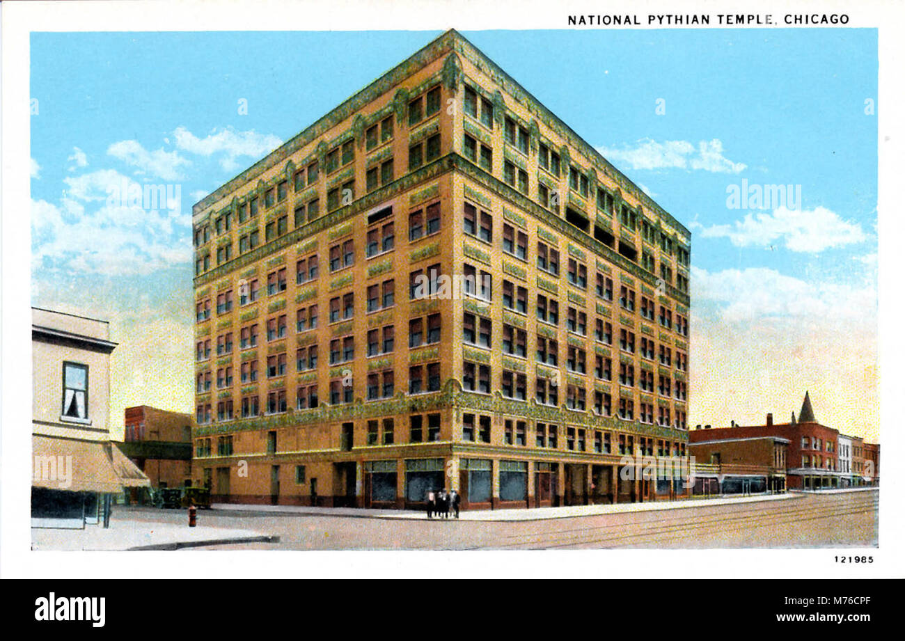 The National Pythian Temple, located in the U.S., is a historic ...