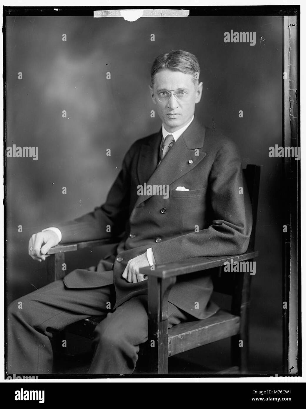 C.A. Aspinwall is shown in this historical photograph, documenting his ...