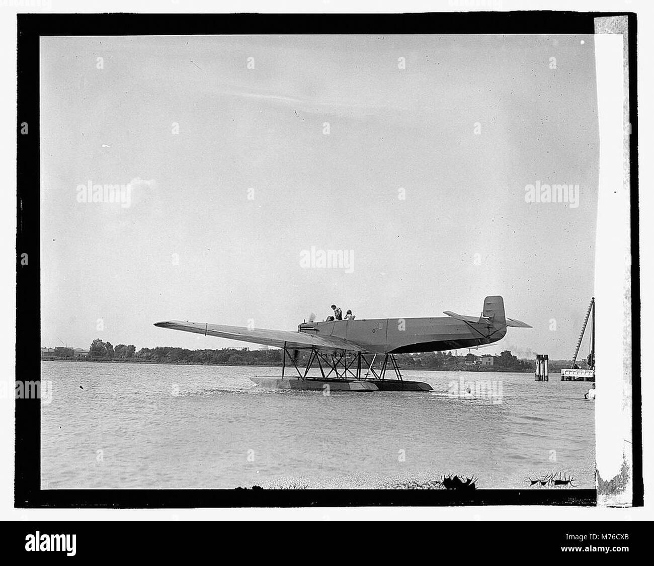 A photograph of a naval torpedo plane, taken on July 8, 1922 ...
