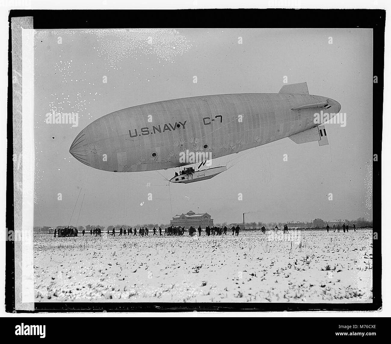 A photograph of the Navy C7 ship taken on December 5, 1921. The image ...