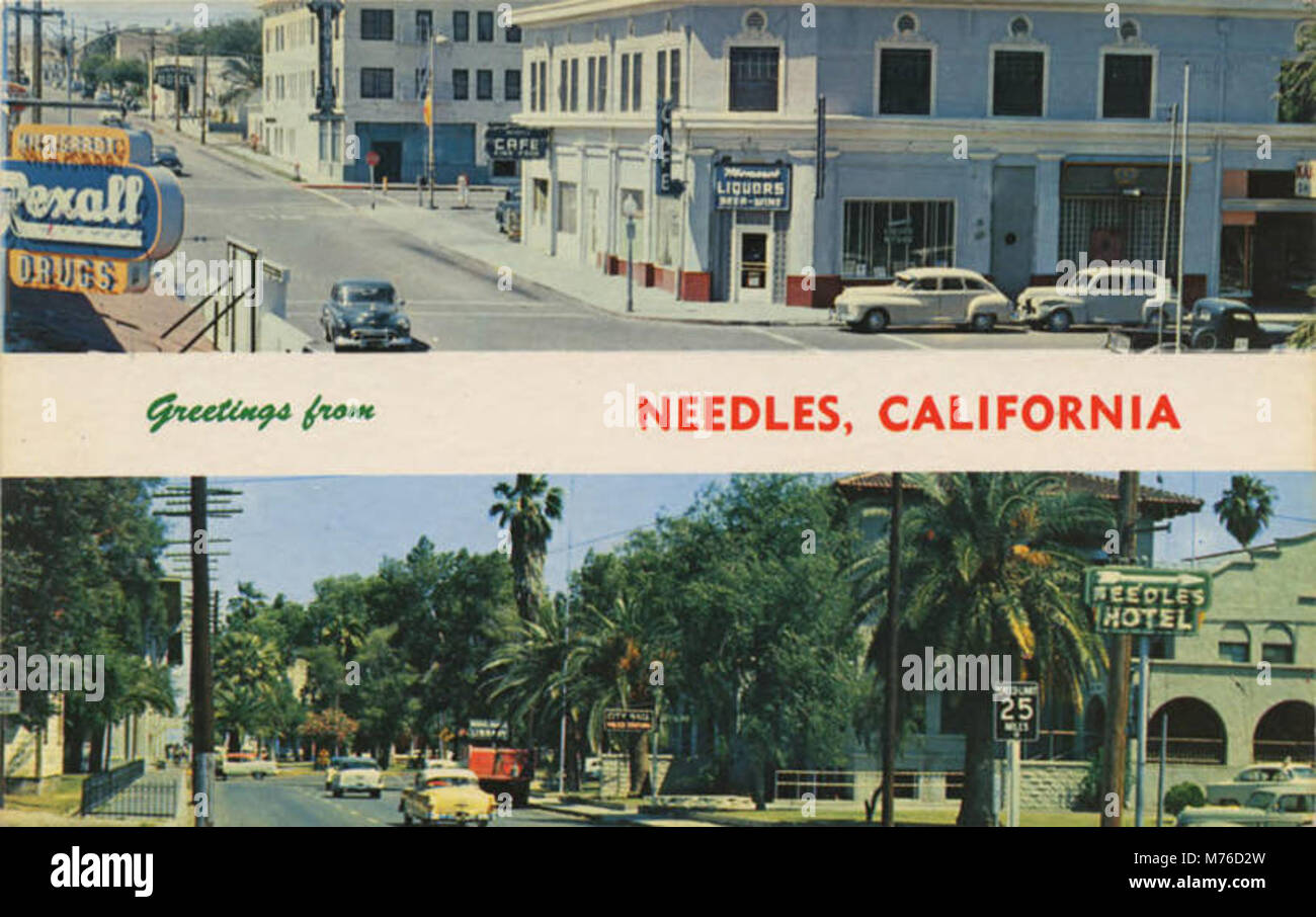 Needles ca hi-res stock photography and images - Alamy