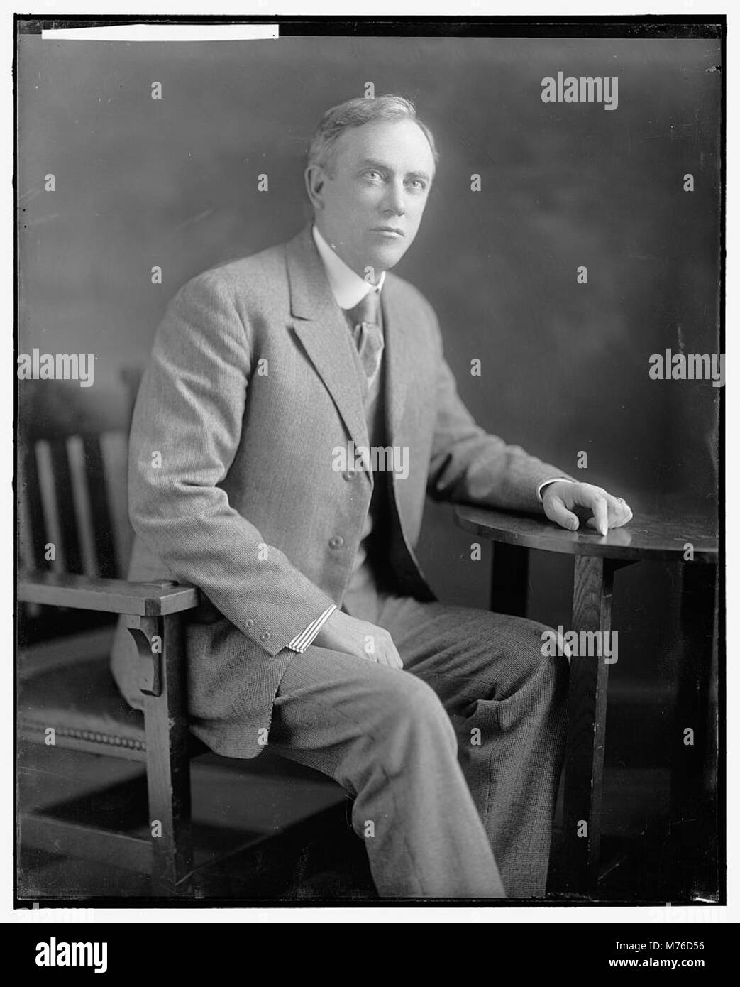 Portrait of Charles F. Nesbit, an important figure captured in a formal ...
