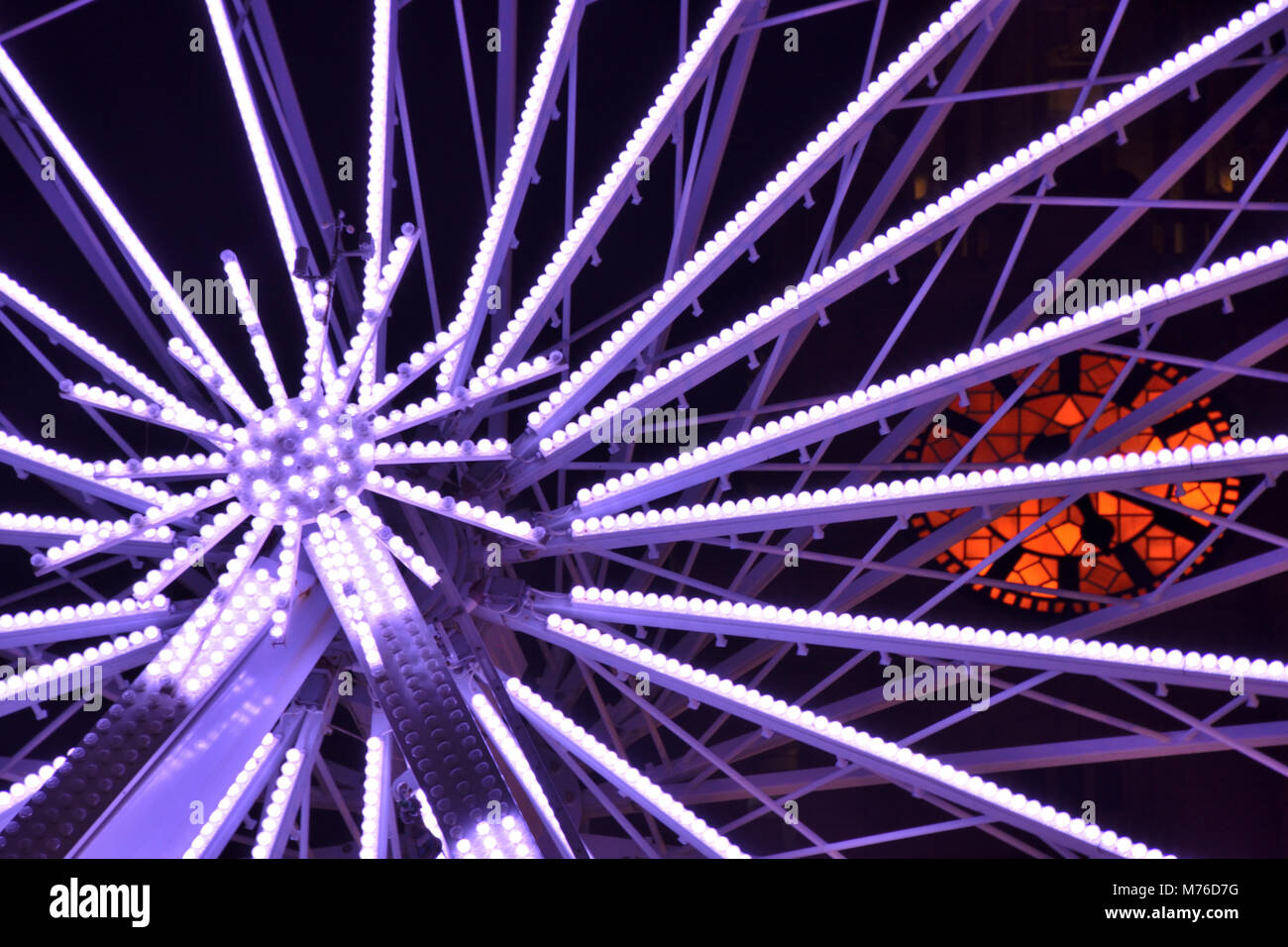 Wheel of liverpool night hi-res stock photography and images - Alamy