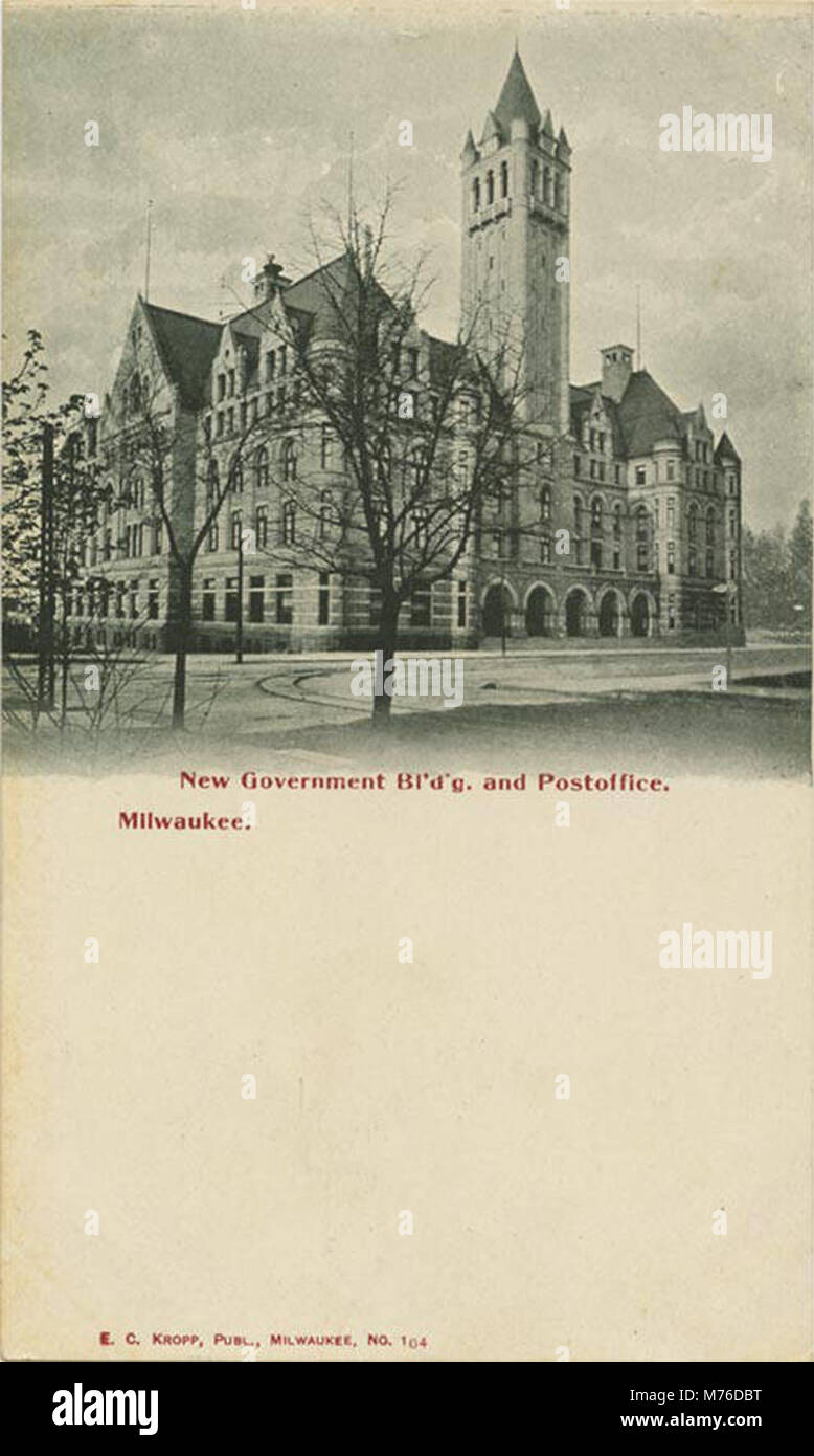 The New Government Building and Post Office, an important civic ...