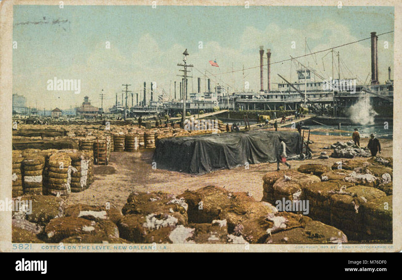 Port of new orleans 19th century hi-res stock photography and images ...
