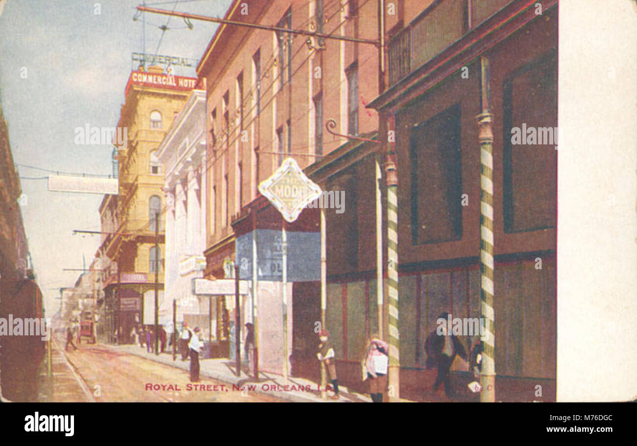 Photograph of Royal Street in New Orleans, Louisiana, capturing the ...