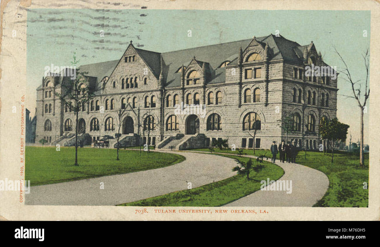 An image of Tulane University in New Orleans, Louisiana, showcasing its ...