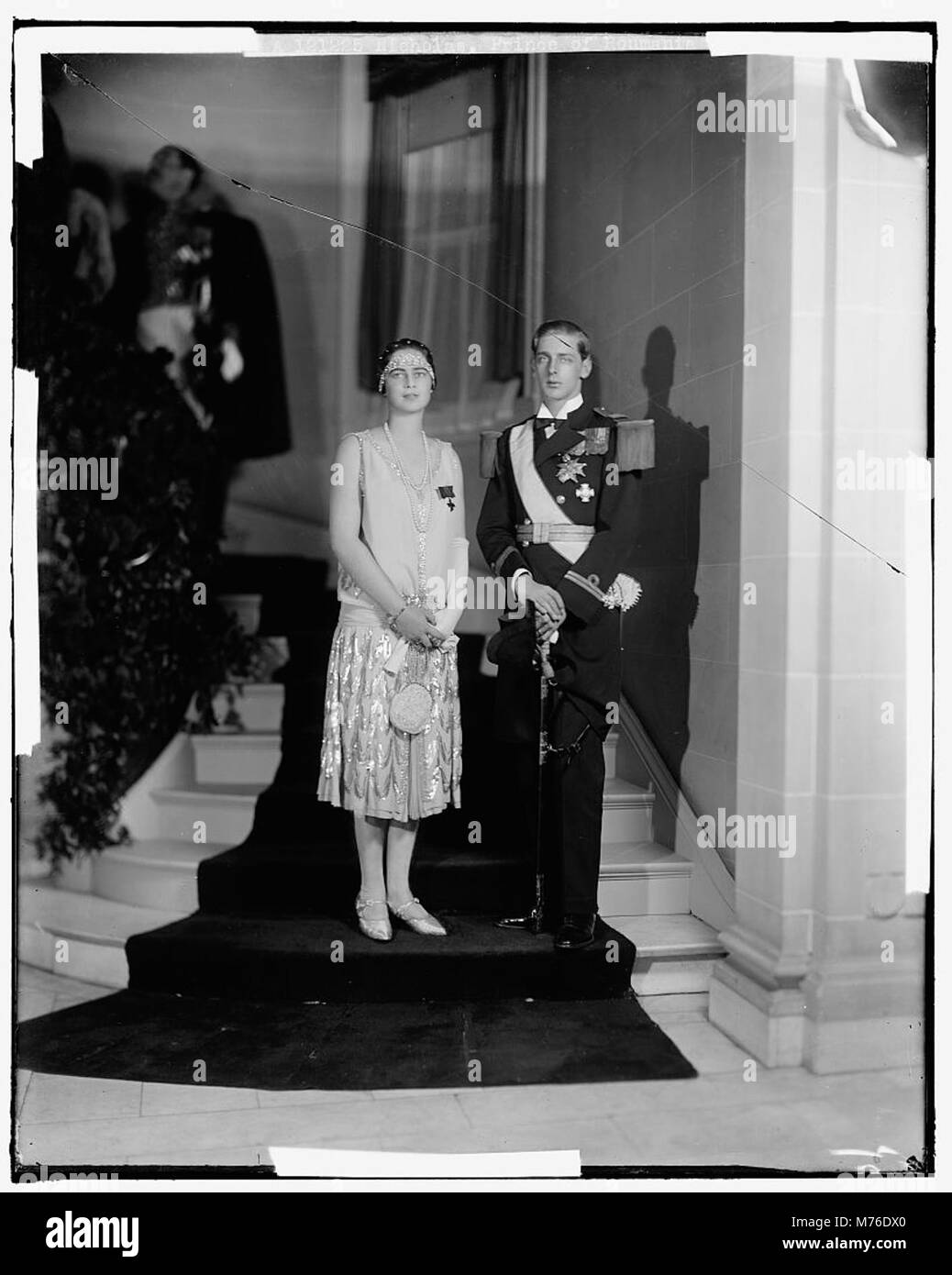 A portrait of Nicholas of Romania, Prince, an important figure in ...