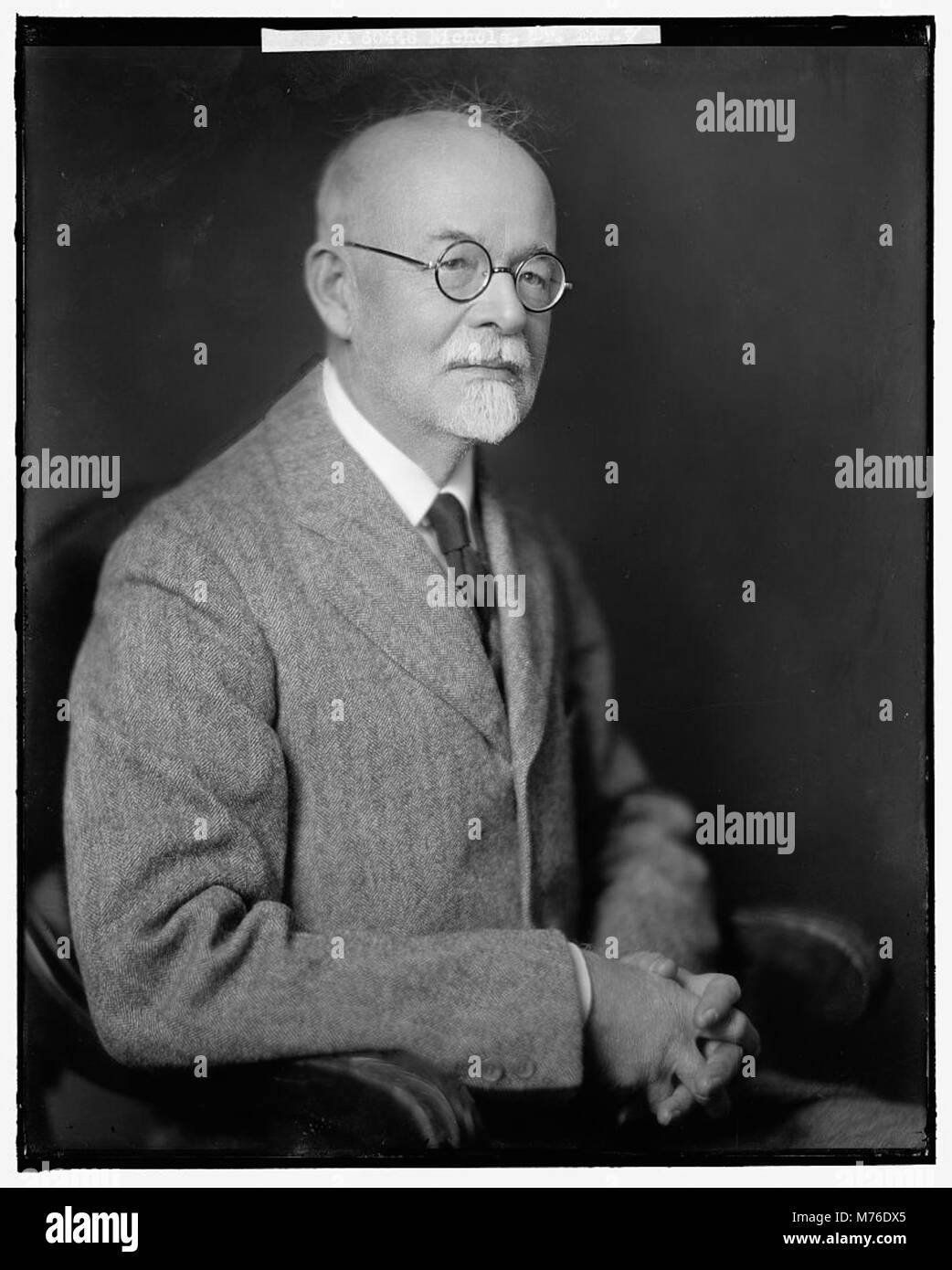 This photograph shows Dr. Edward Nichols, a notable figure in his field ...