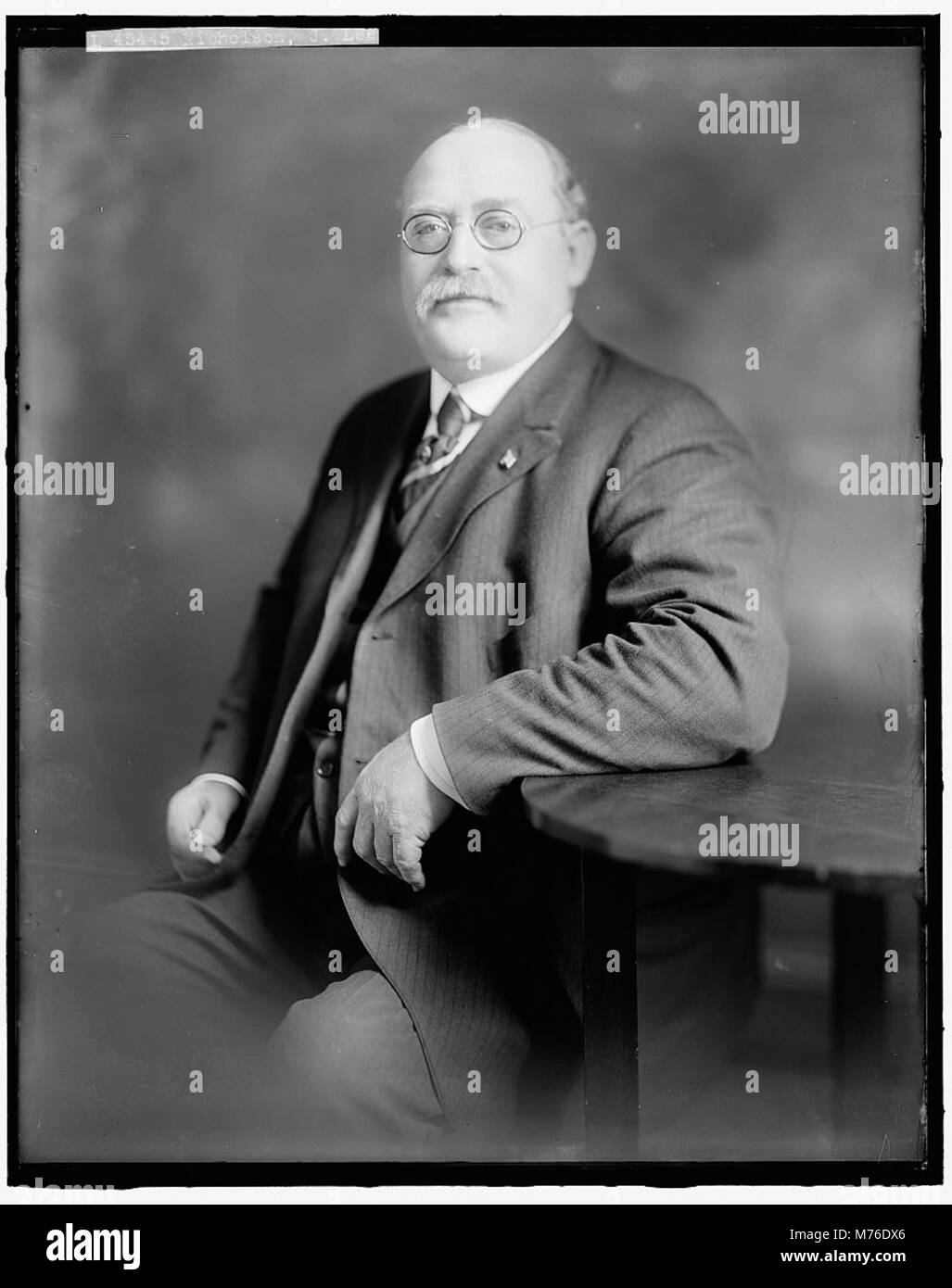 A portrait of J. Lee Nicholson, a historical figure captured in a ...