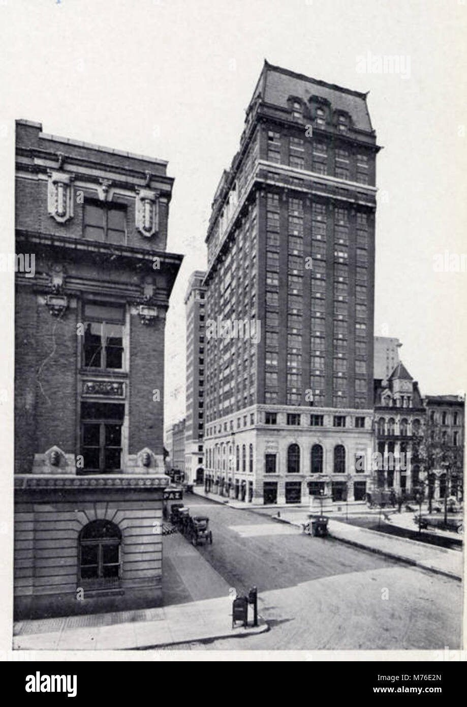 This photograph captures Normal College alongside the Exchange Building ...