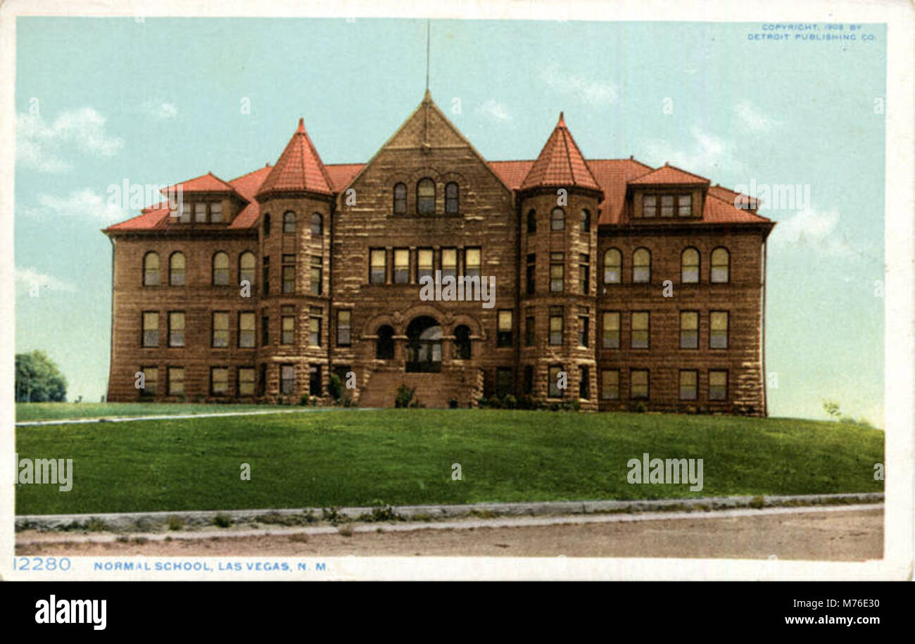 This image depicts a Normal School, which was an institution ...