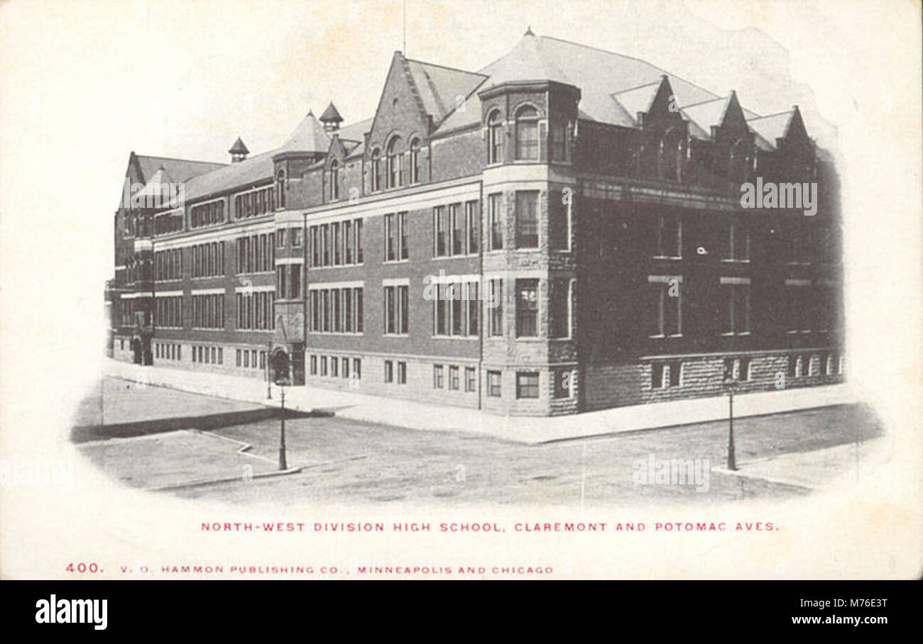 North-West Division High School, located at the intersection of ...