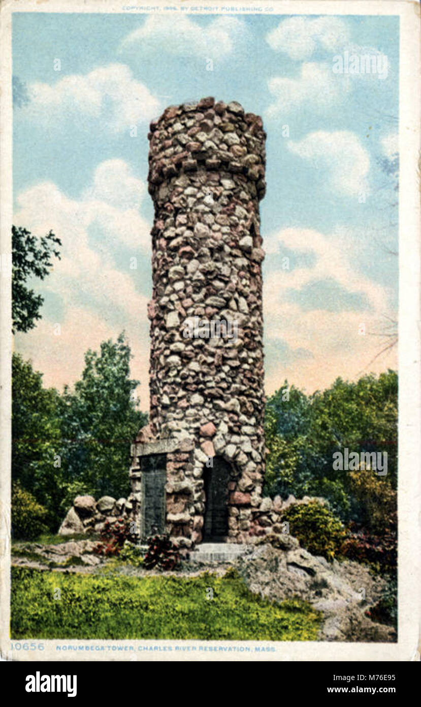 Norumbega tower hi-res stock photography and images - Alamy