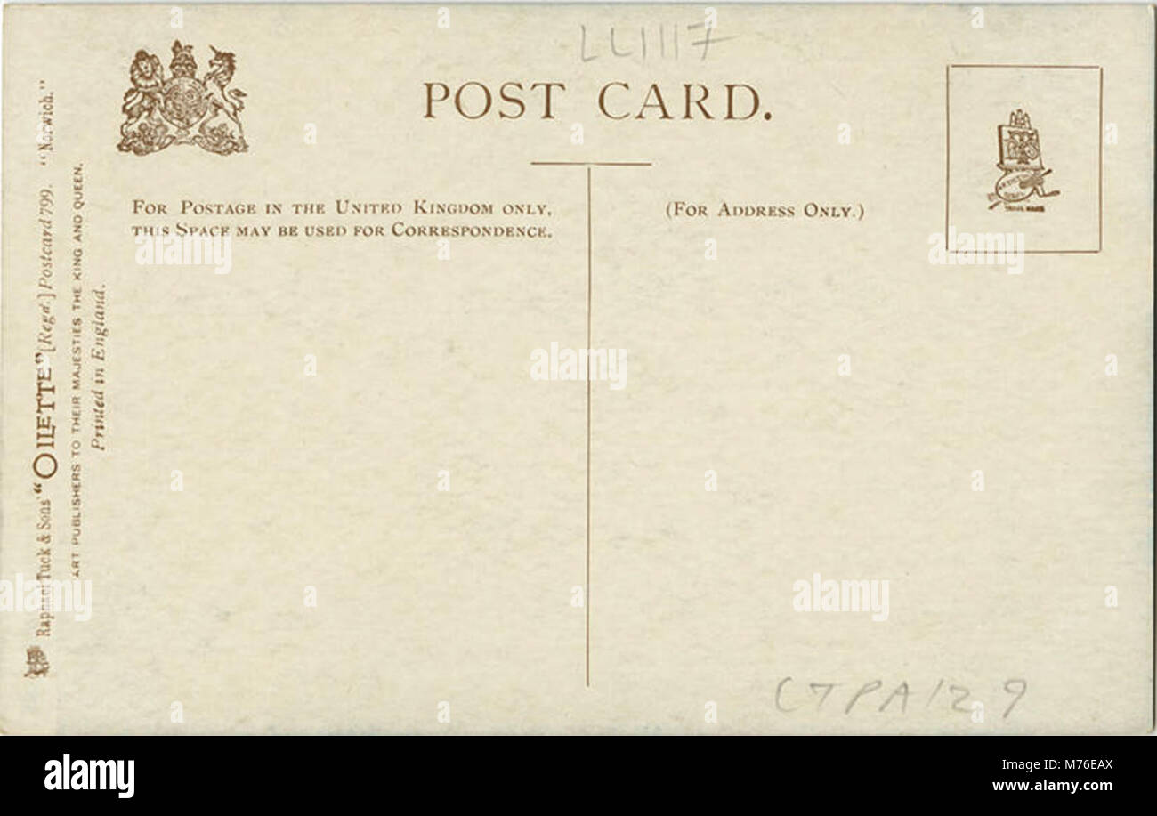 This vintage postcard shows Pull's Ferry in Norwich, showcasing one of ...