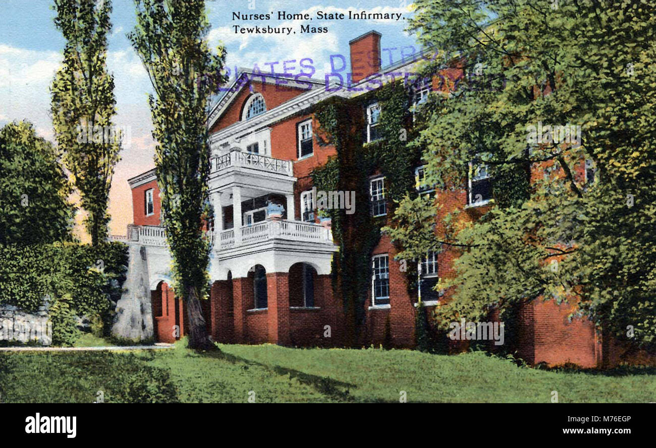 Image of a Nurse's Home, depicting the building designed to house ...